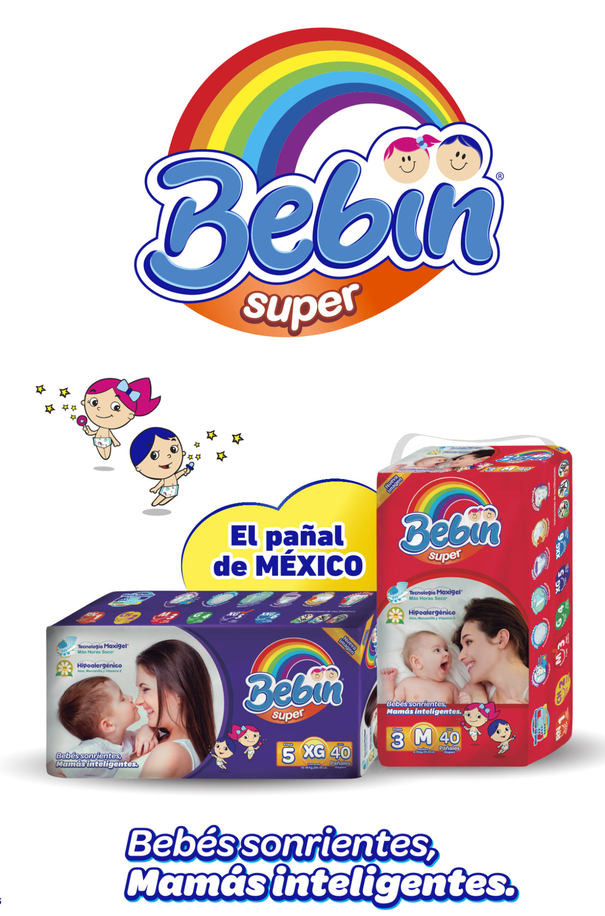 BEBIN Pañales Desechables Para Bebé – Endosistemas Médicos e Innovación